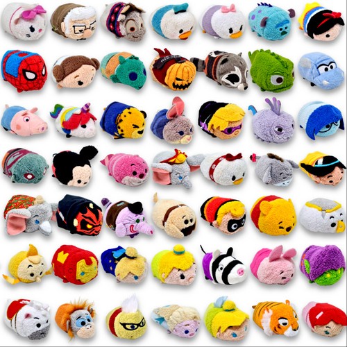 Original Disney Tsum Tsum Mini Plushies Stuffed Toys Collection 2 ...