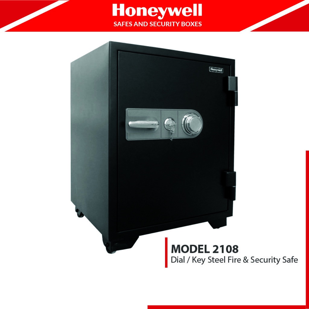 Honeywell Safe 2108 Combination Steel Fire & Security Safe Cash Vault ...