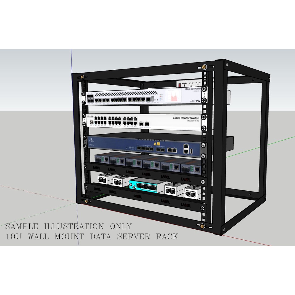 Data Server Rack / Open Frame Server Rack / Data Cabinet / Server ...