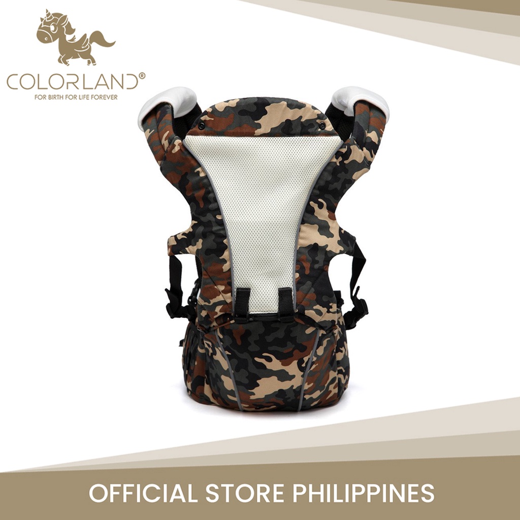 Colorland Clyde Hip Seat Baby Soft Durable Carrier (BC011) | Shopee ...