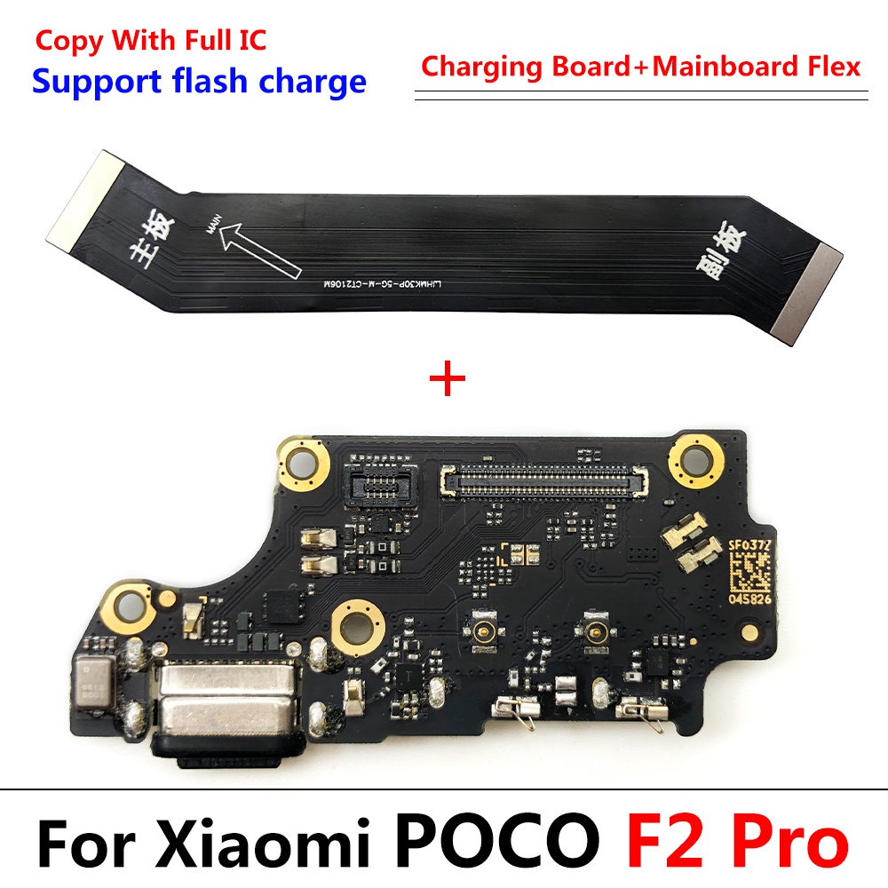 USB Power Charging Board For Xiaomi Poco F2 Pro F1 F3 X3 Pro Charger ...