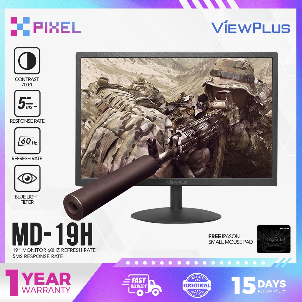 ViewPlus MD-19H 19 Inch Monitor | 19" Monitor | Computer Monitor ...