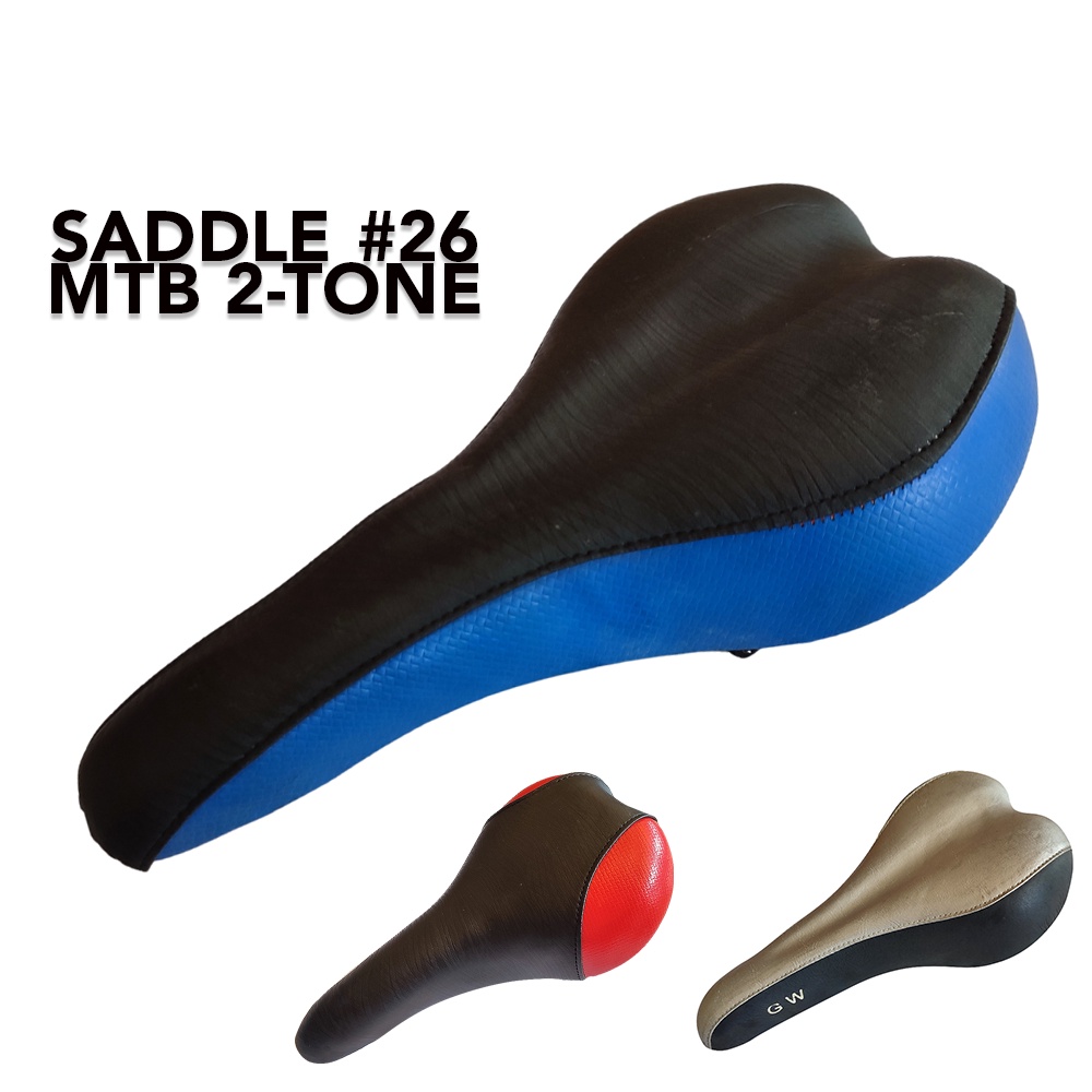 (PC) Bike #26 Saddle MTB 2 Tone | Bicycle Riding Equipment Seat Saddle ...