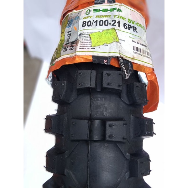 80/100-21,100/100-18 Knobby Off-road 1pc or Set (SHIHFA) Made in ...