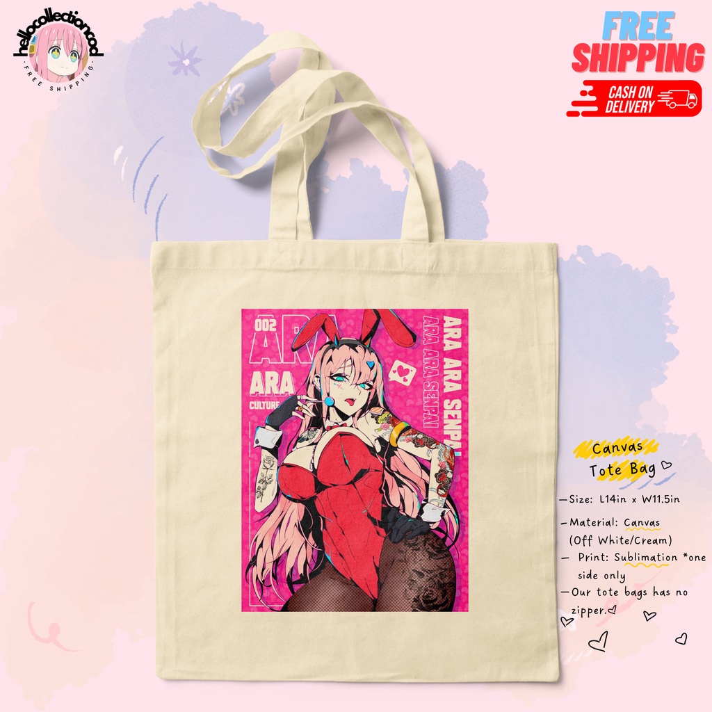 Zero Two | DARLING in the FRANXX Anime Tote Bag Canvas ...