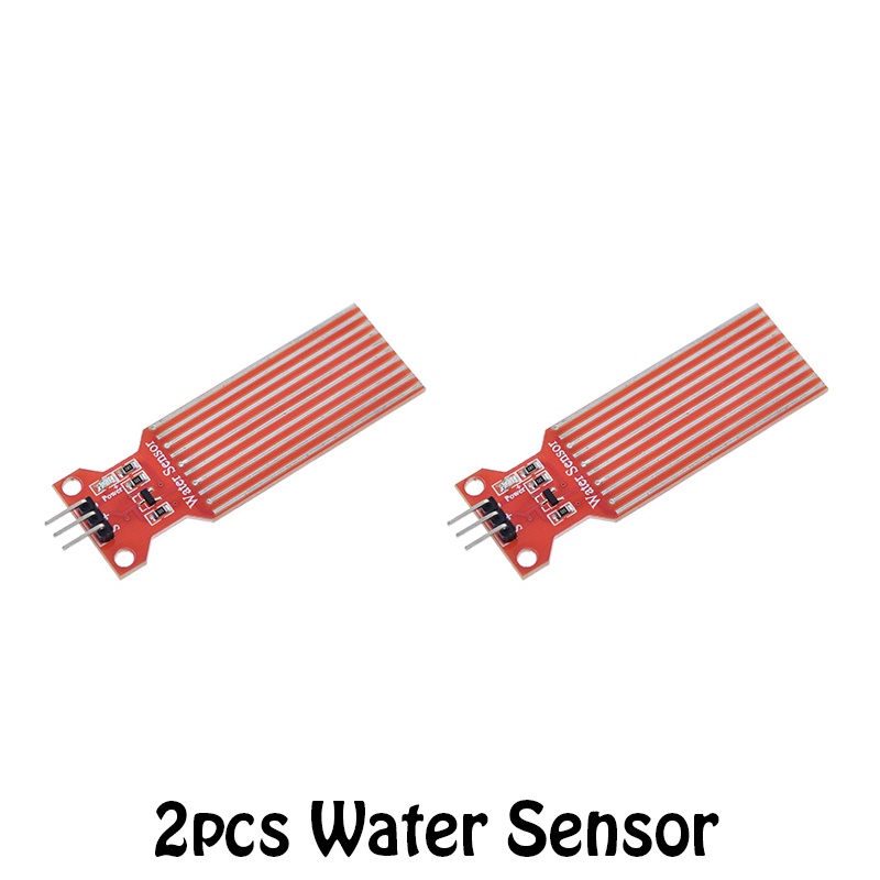 2pcs 10pcs Rain Water Level Sensor Water Droplet Detection Depth For Arduino Compatible With Uno