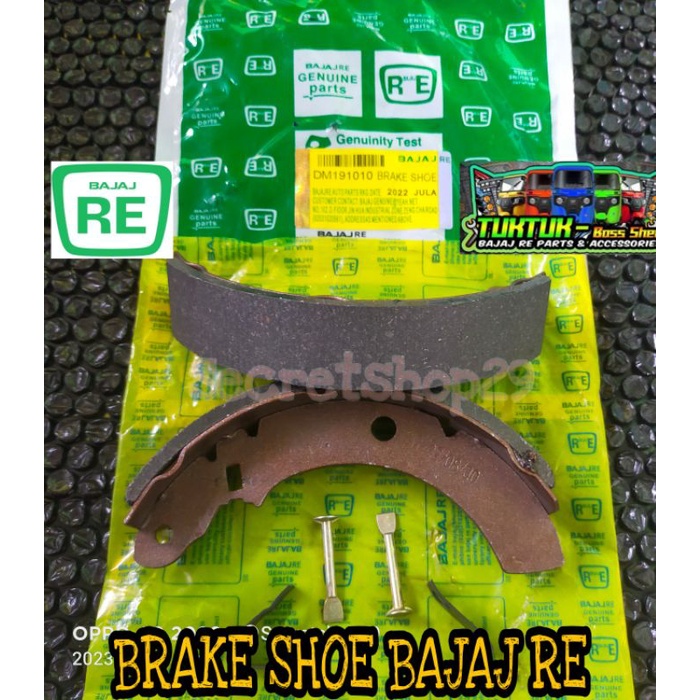BRAKE SHOE for BAJAJ RE ( india made ) | Shopee Philippines