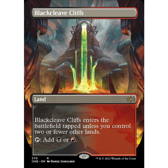 Magic the Gathering | Blackcleave Cliffs | Shopee Philippines