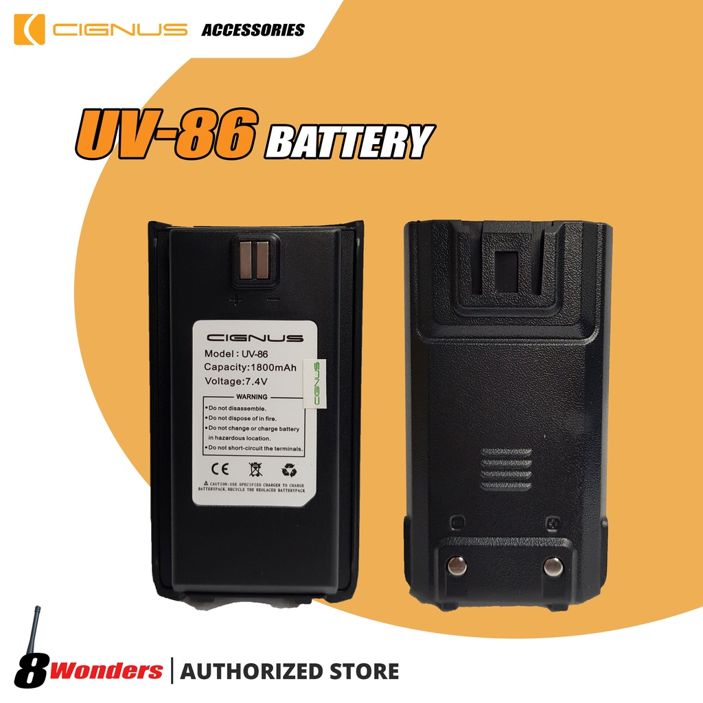 CIGNUS UV-86 BATTERY | Shopee Philippines