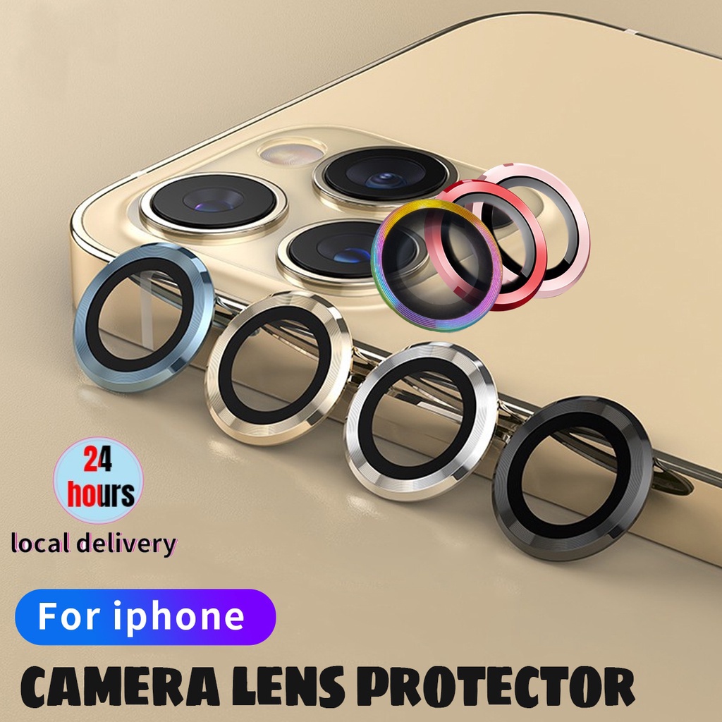 For iPhone 16 15 12 11 13 14 Pro Max 12 Mini Camera Lens Film HD Anti ...