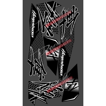 Honda Click Sticker V3 hayabusa | Shopee Philippines