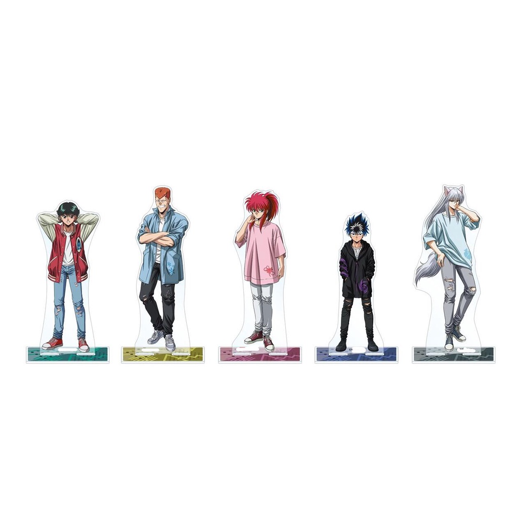 Anime YuYu Hakusho Acrylic Stand Model Doll Urameshi Yuusuke Kuwabara ...