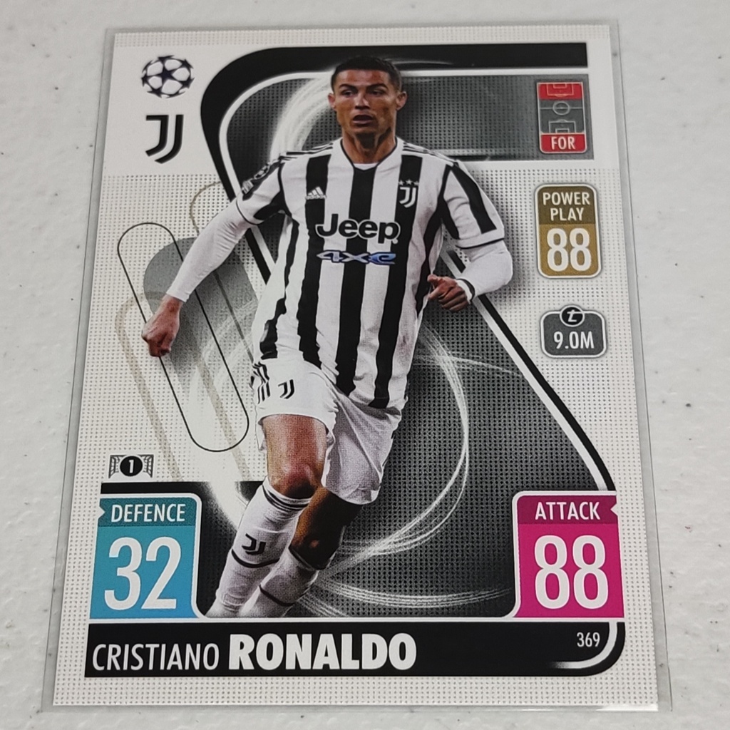 Cristiano Ronaldo Match Attax 2022 Soccer Football Card 369 | Shopee ...