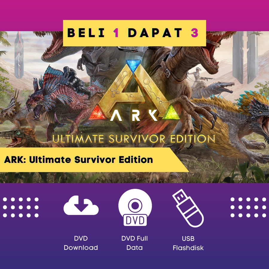 ARK: Ultimate Survivor Edition | Original PC Games (DWNLOAD ONLY) | Shopee Philippines