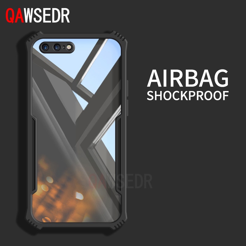 Casing for iPhone 6 6s 7 8 Plus X XS XS MAX Airbag Shockproof Acrylic ...