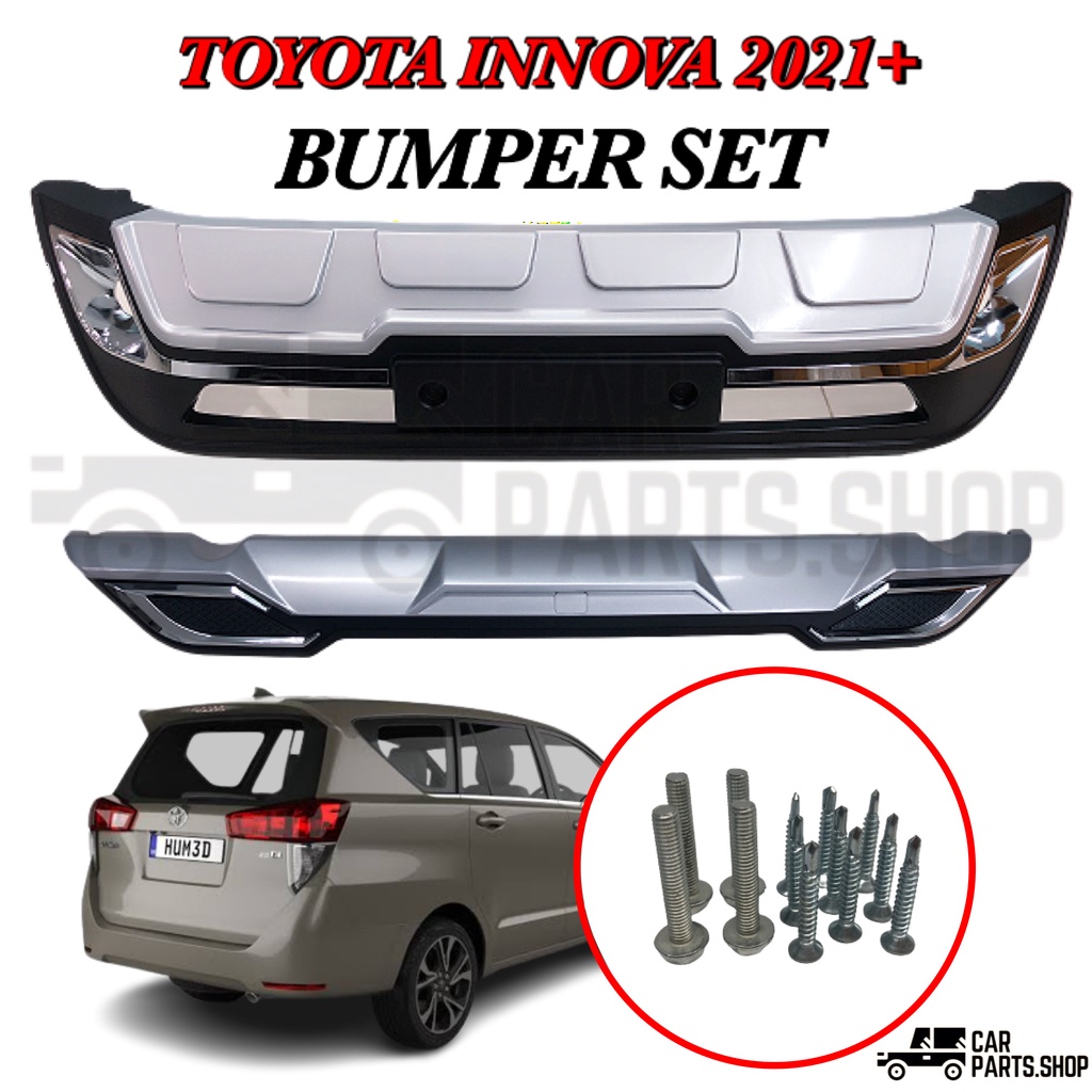LD Toyota Innova 2021 2022 2023 Car Front Bumper Hood Grille Cover ...