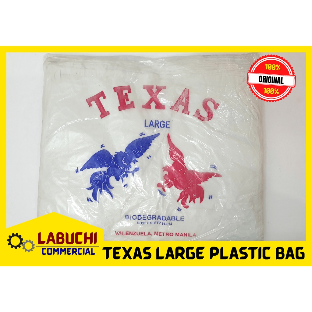PLASTIC BAGS TINY, MEDIUM, LARGE 100 PCS PER PACK BIODEGRADABLE ...