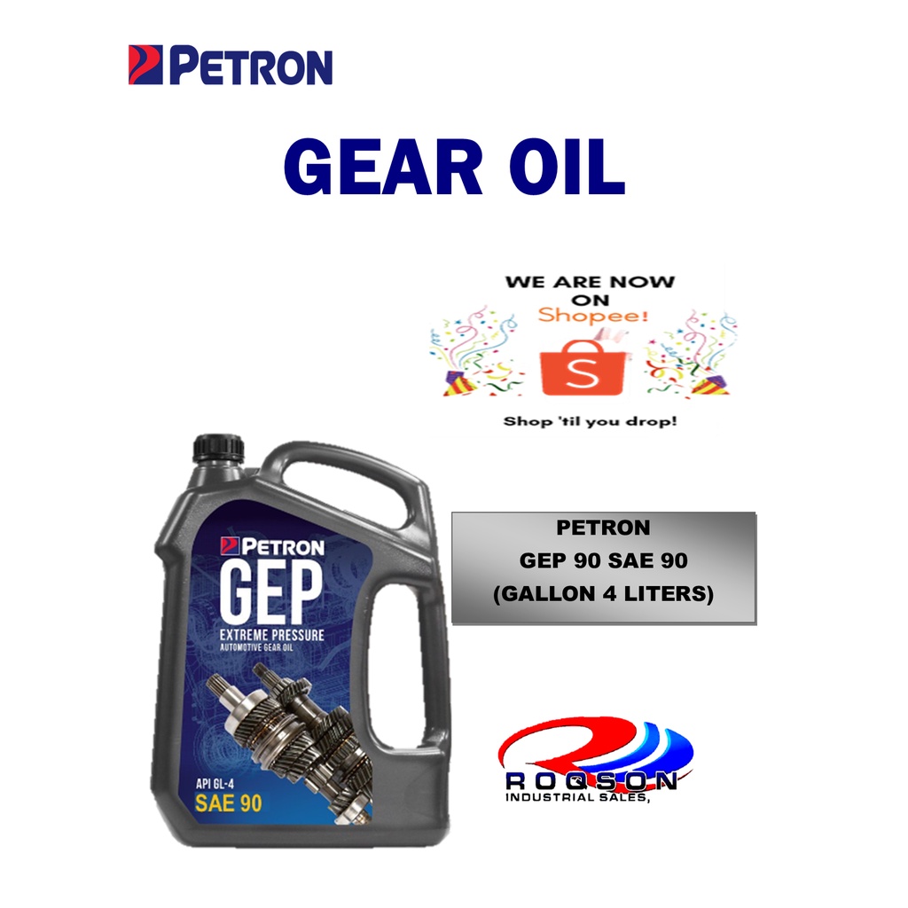 PETRON GEAR OIL SAE 90 (GALLON 4 LITERS) | Shopee Philippines