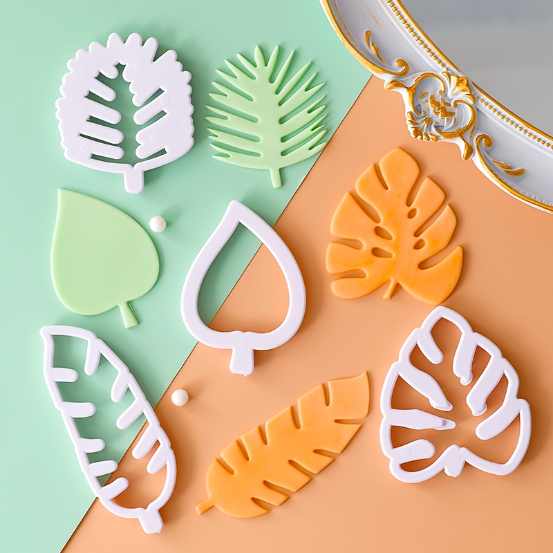 Leaf biscuit mould Monstra Leaf tropical leaf embossing mould Sugar bun ...