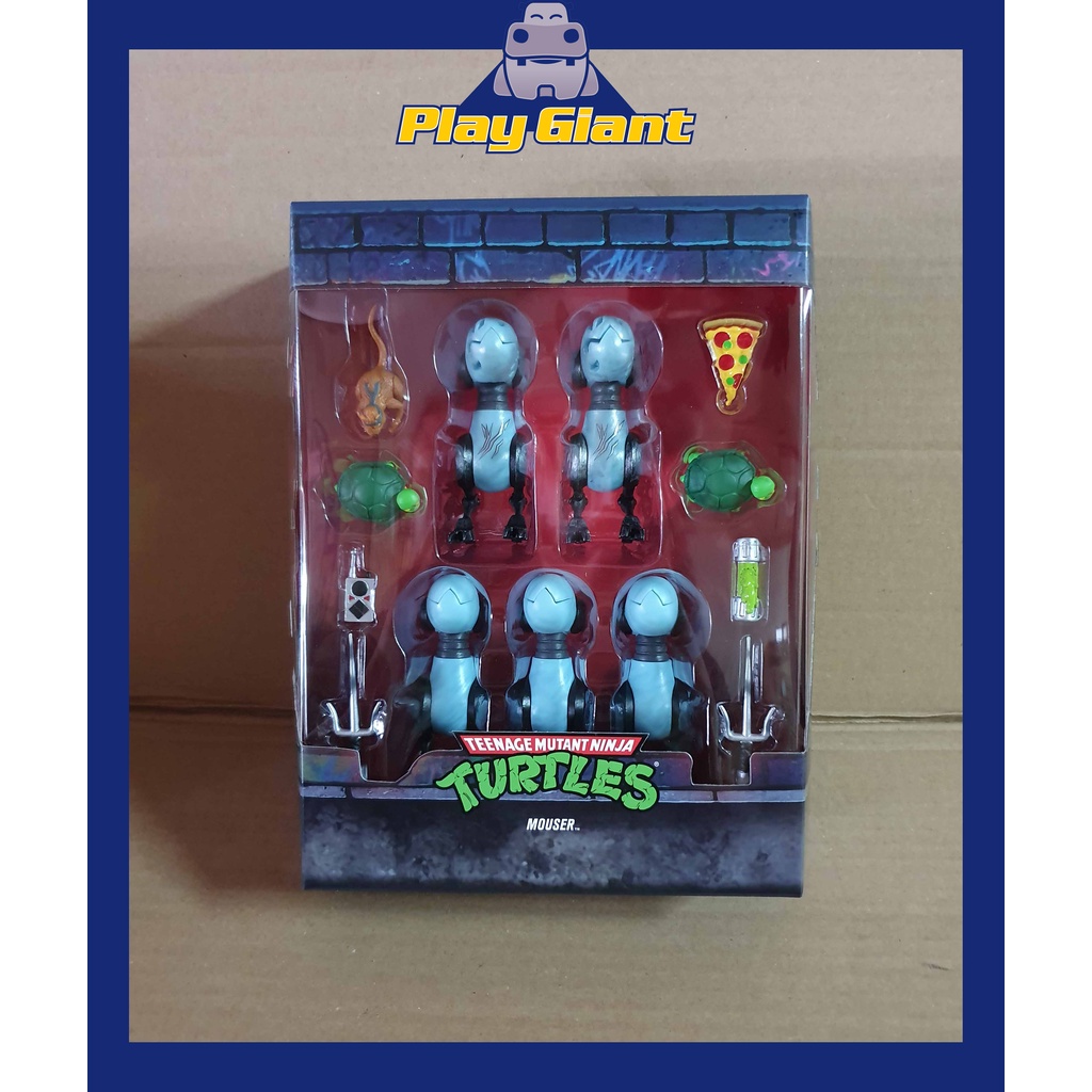 Teenage Mutant Ninja Turtles TMNT Ultimates Mousers 5-Pack 7-Inch Scale ...
