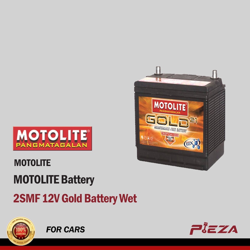 2SMF 12V MOTOLITE Gold Battery Wet | Shopee Philippines