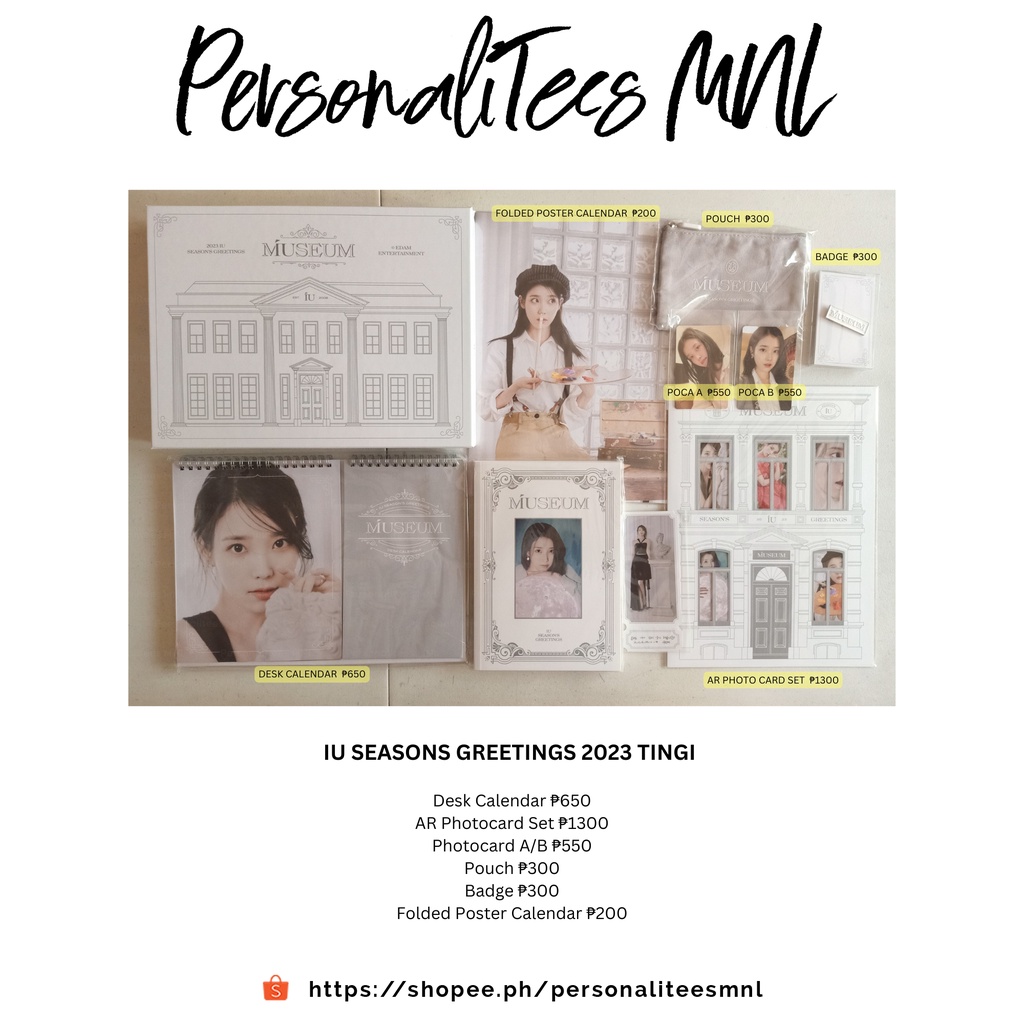 IU Seasons Greetings 2023 TINGI | Shopee Philippines