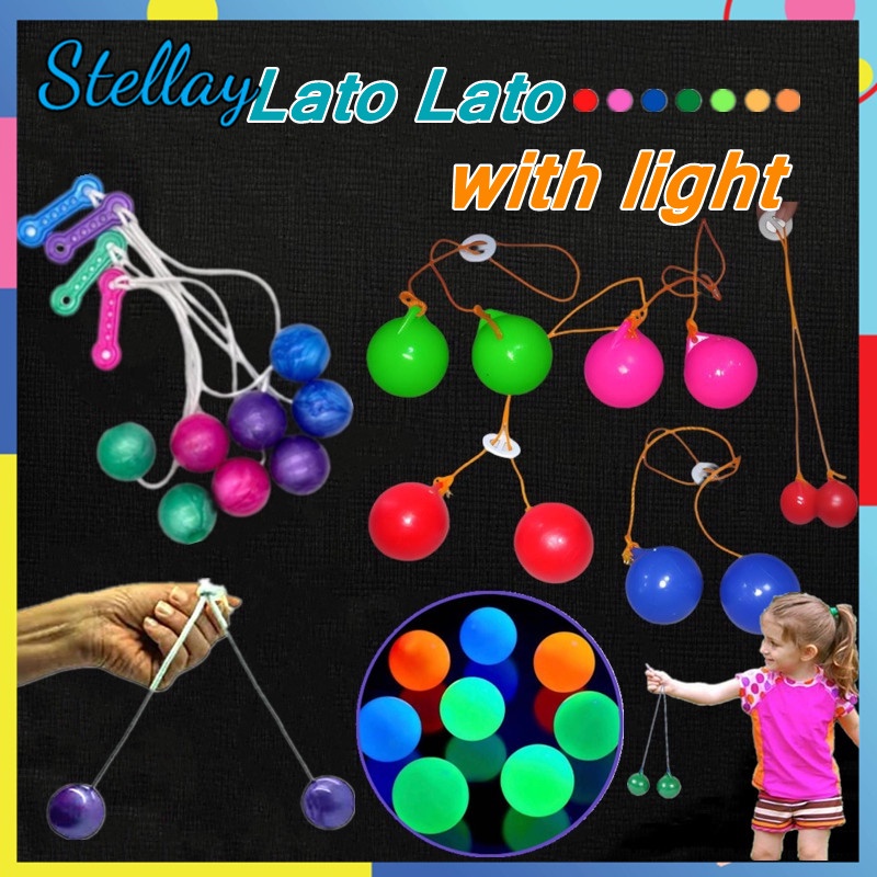 New Lato Lato Murah Viral Led Toy Tek Tek Latto Lato Mainan Viral ...