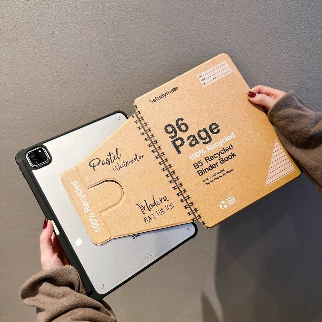 Casing Hard Acrylic Notebook Pattern Case Compatible with IPad Mini6 ...