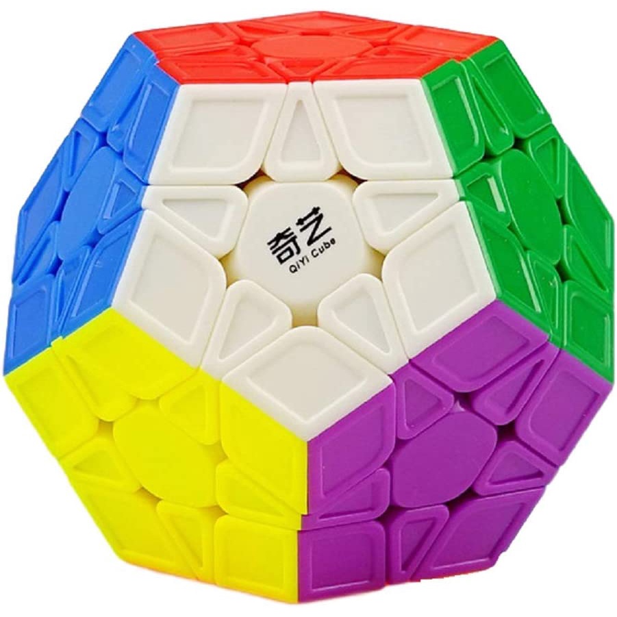 QiYi Toys Megaminx Speed Cube, Stickerless 3x3x3 Pentagonal Speed Cube ...