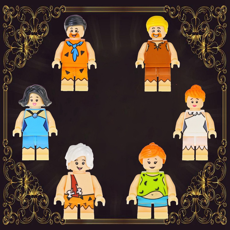 Flintstones Anime Birthday Gift Education Toys For Children DIY ...