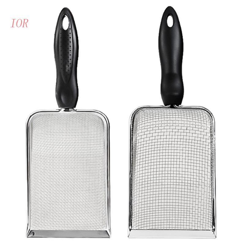 IOR Stainless Steel Litter Sifter Fine Mesh Reptile Poop Scooper Sand ...