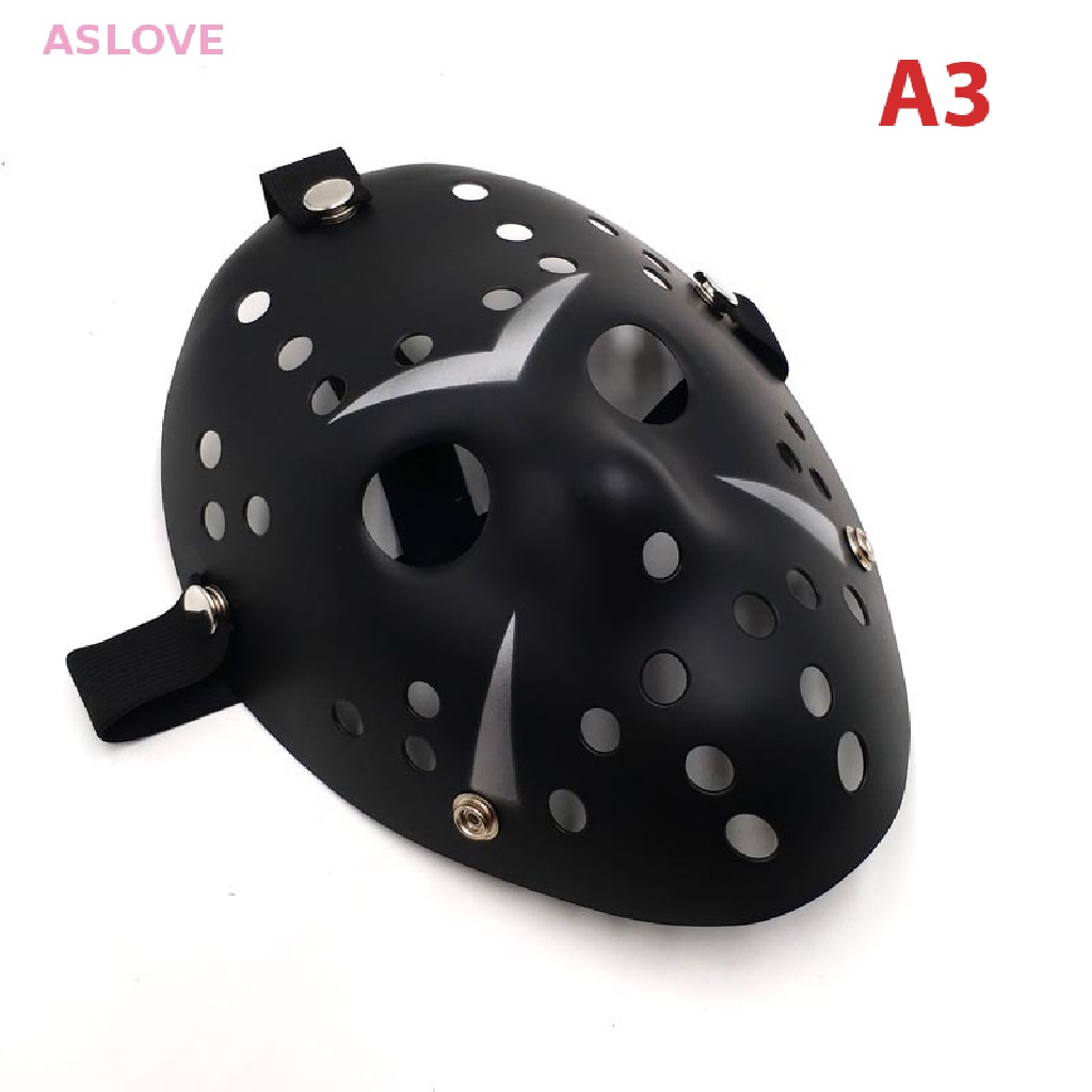 ASLOVE Jason Voorhees Friday the 13th Horror Movie Hockey Mask Scary ...