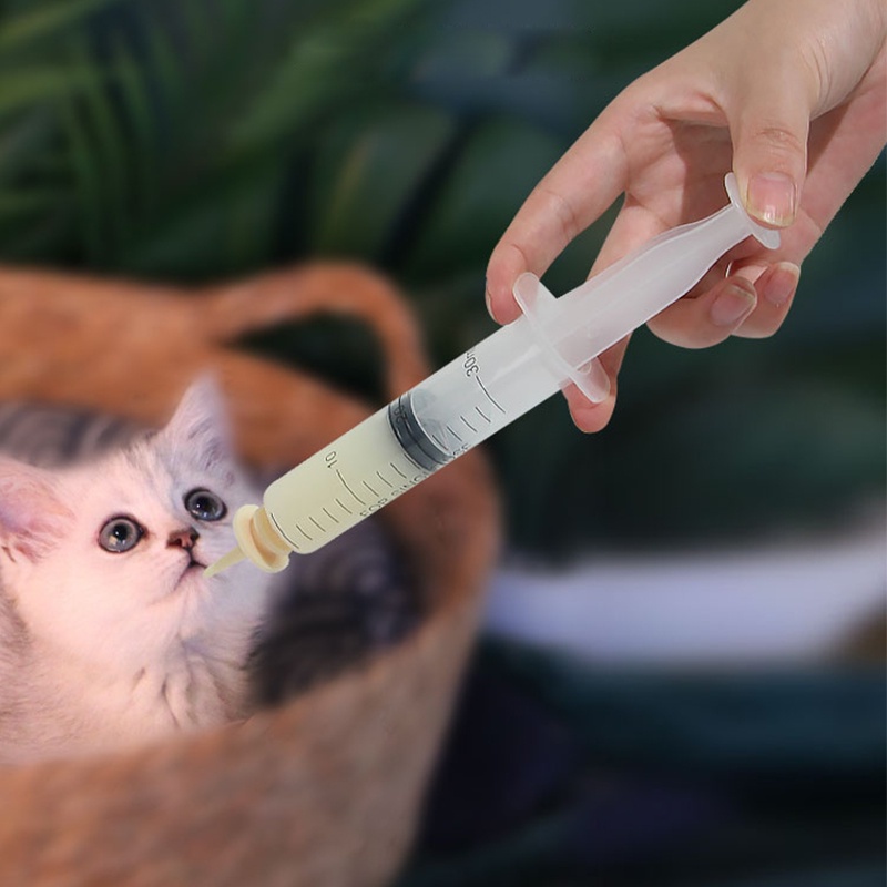 Mini Handfeeding Syringe Feeding Nipple Feeder Pet Pacifier Nipples for ...