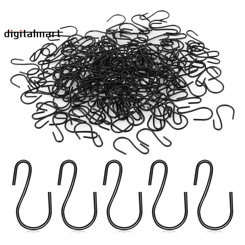 120Pcs 1-Inch for MINI S-Shaped Hook S-Shaped Hook Small S-Shaped Hook ...