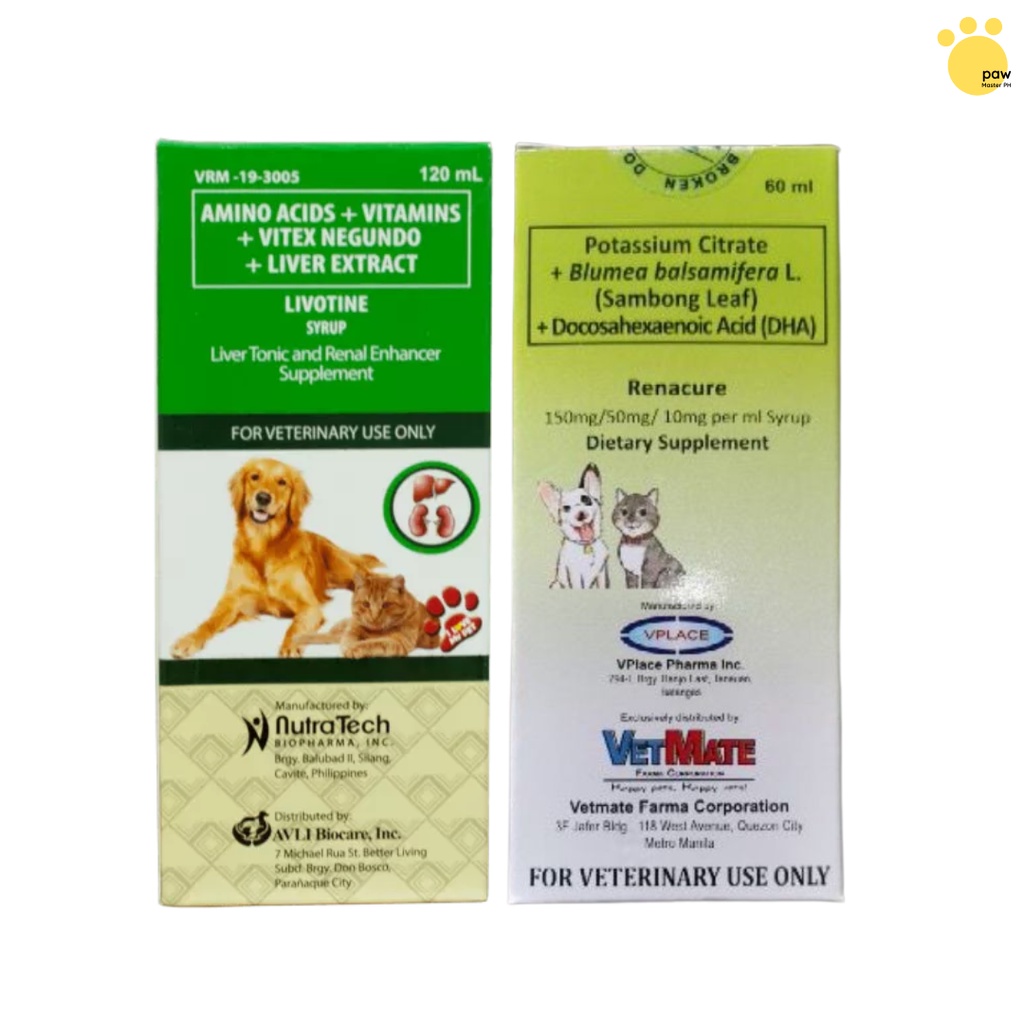 Liver and Kidney Supplement - Livotine 60ml120ml Liver Tonic & Renal ...