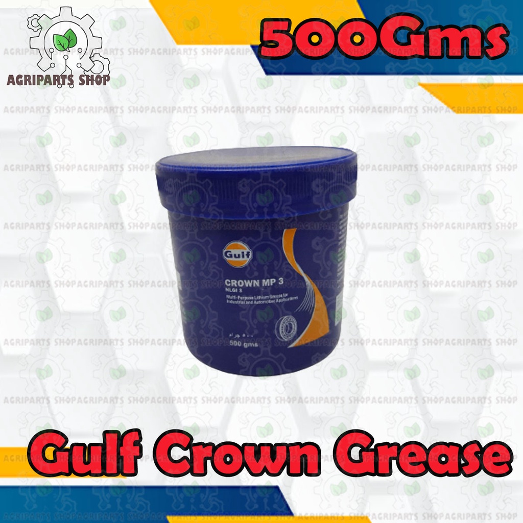 Grease Grasa Crown MP3 Gulf Multi Purpose Lithium Grease, Industrial, Automotive Applications ...