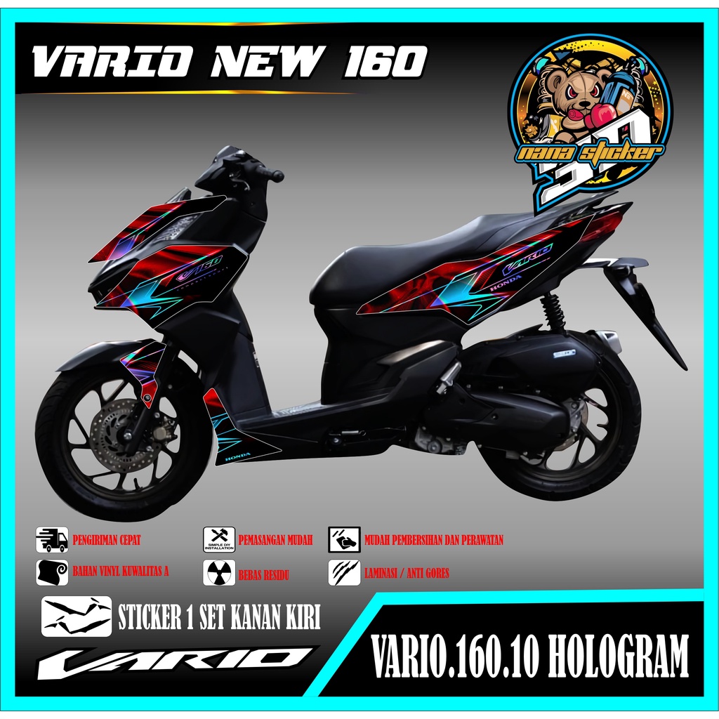 Striping NEW VARIO 160 HOLOGRAM - VARIO 160 HOLOGRAM Sticker Variations ...