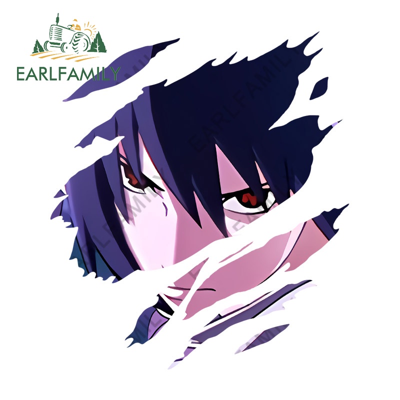 EARLFAMILY 13cm for Sasuke Naruto Car Sticker Japanese Decals Cartoon ...