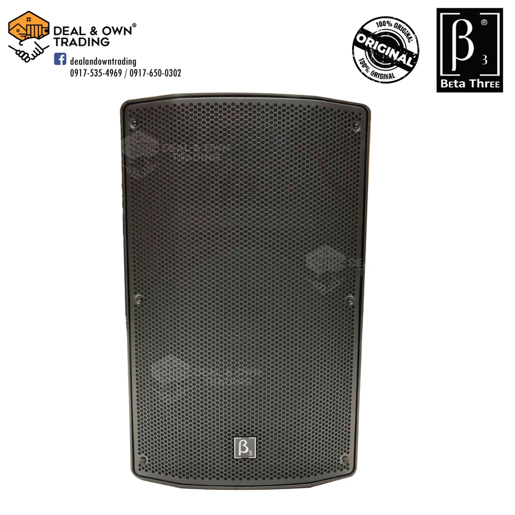 2023 Beta 3/B3 VX15a 15" 1000W Peak Two-Way Full-Range Active Speaker ...