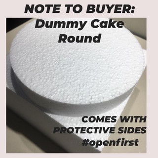 1pc. Styro Dummy Cake Styrofoam 4x4 6x4 7x4 8x4 9x4 | Shopee Philippines
