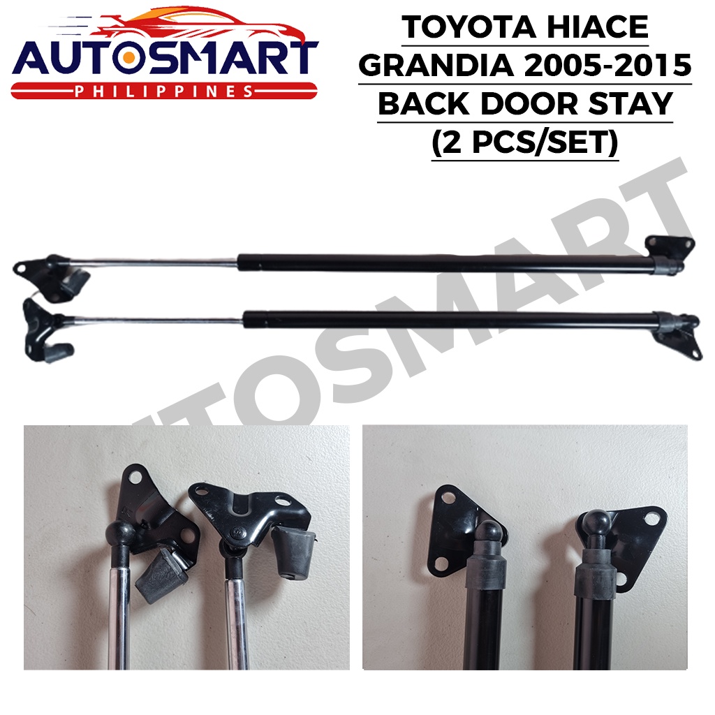 Toyota Hiace Grandia 05-15 Back Door Stay (2 PCS/SET) Gas Back Door ...