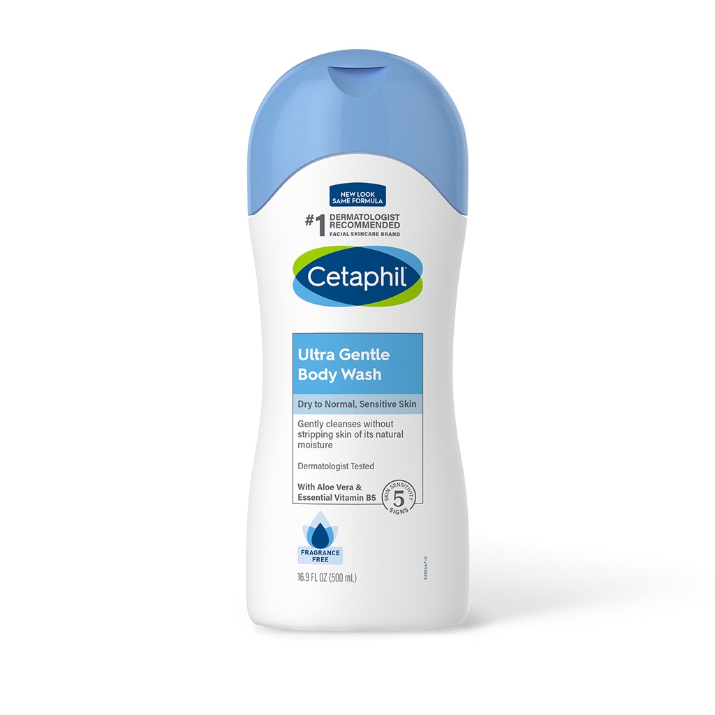 Cetaphil Ultra Gentle Body Wash 500ml [For Dry Sensitive Skin ...