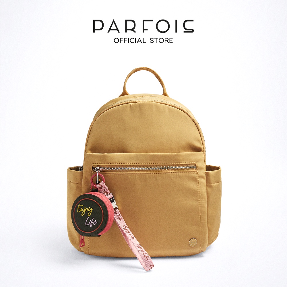 Parfois Nylon Women's Backpack With Pendant | Shopee Philippines
