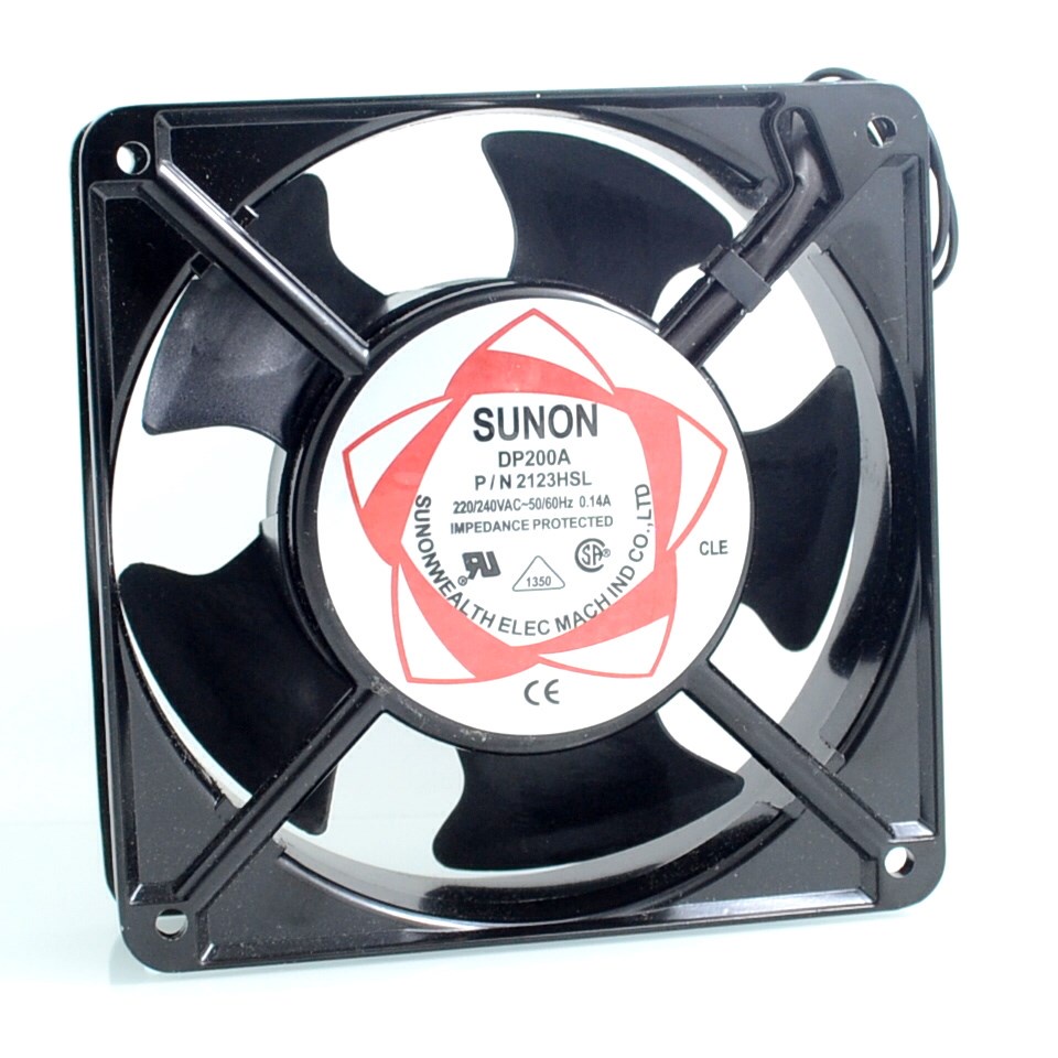 SUNON Chassis Cooling Fan DP200A P/N 2123HSL 220V 0.14A Axial 120 * 120 * 38mm | Shopee Philippines
