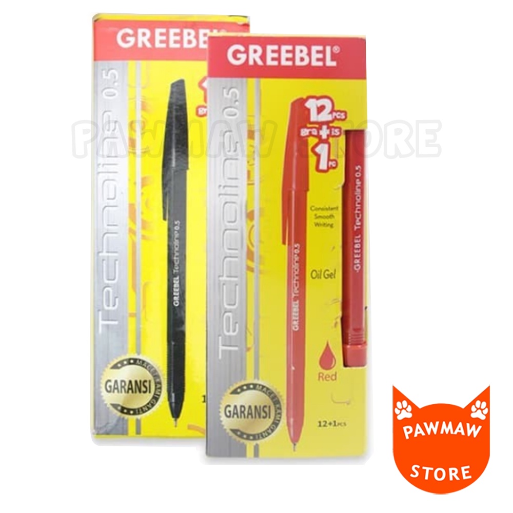 Greebel Pens PACK of 12 Free 1 (PACK) | Shopee Philippines