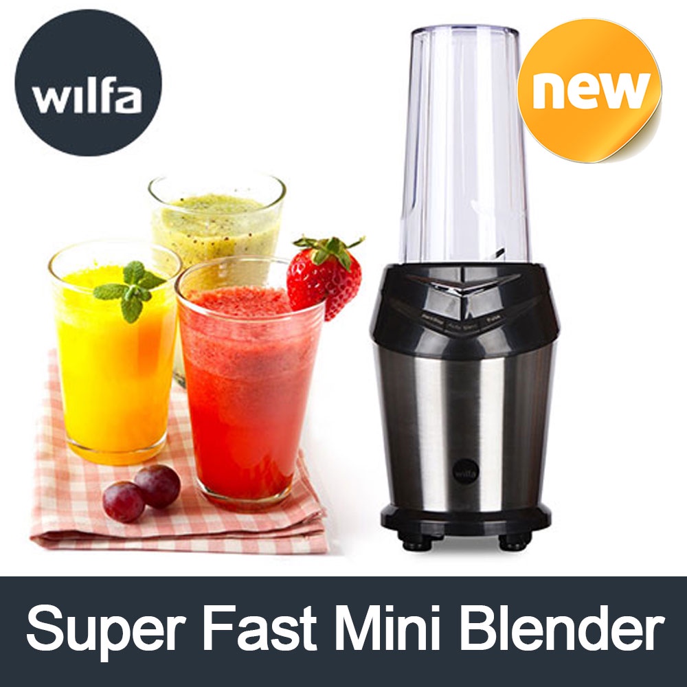WIlfa HB-230 Super Fast Mini Blender Juicer Mixer Home Smoothie Grinder ...