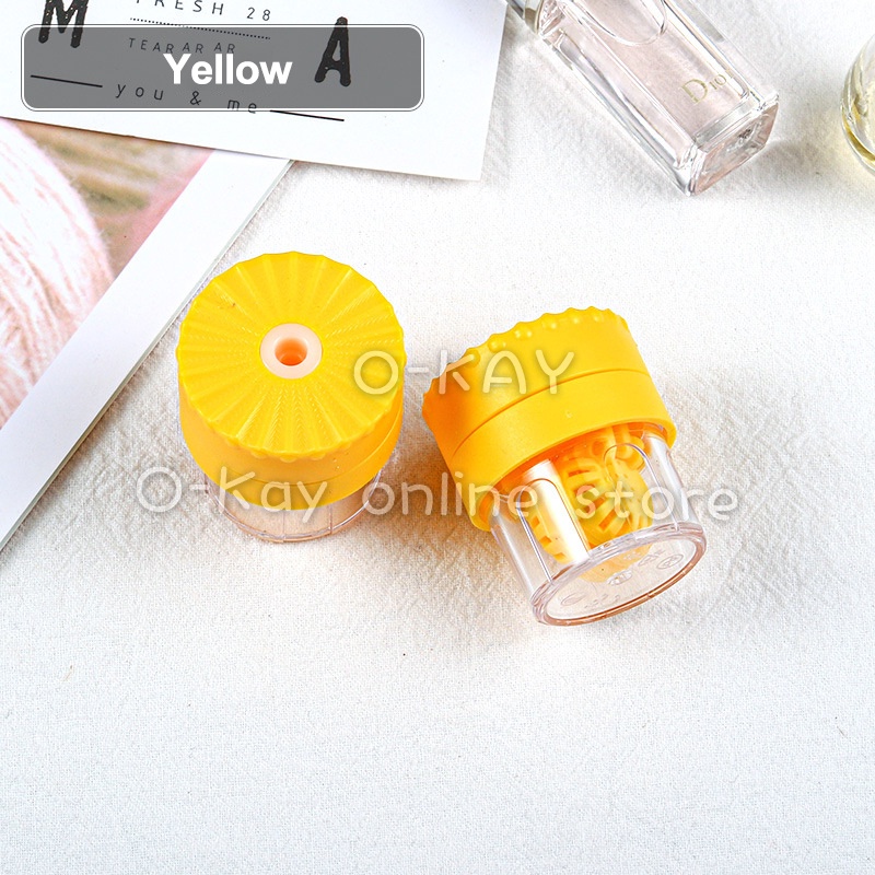 O-KAY Contact Lens Cleaner Portable Manual Rotating Myopia Case Glasses ...