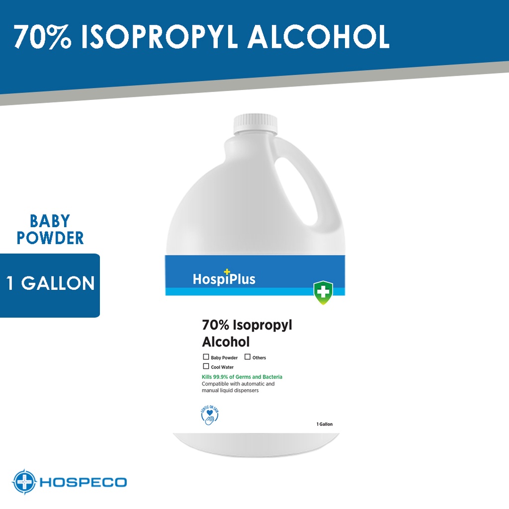 70% Isopropyl Alcohol Gallon | Antiseptic Disinfectant | HOSPECO ...