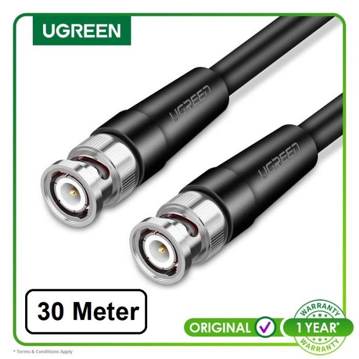 Ugreen 50930 SDI male to SDI male Video Coaxial camera Cable 30M black ...