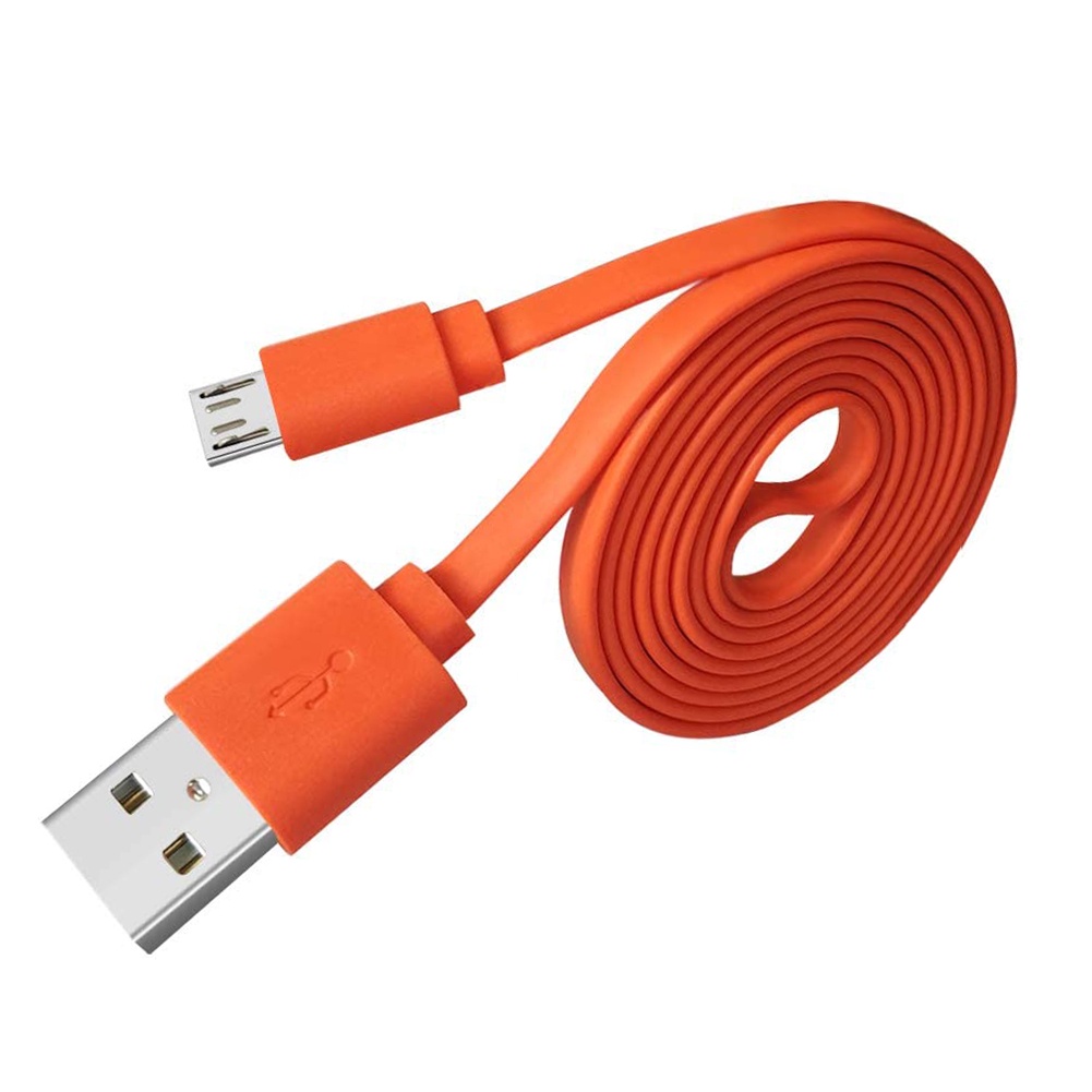 Replacement Micro USB Charger Flat Cable Cord,Fast Charging Power ...